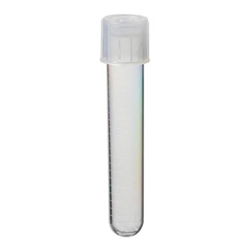 ROUND-BOTTOM POLYSTYRENE TEST TUBES W/CAP 75MM 5ML 1000/CS | Scientific ...