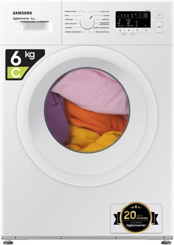 Samsung SlimLine 40cm Free Standing Washing Machine, 6kg, 1200rpm ...