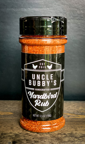 Uncle Bubby’s Yardbird Rub 5.5 oz Jar | Uncle Bubby's BBQ