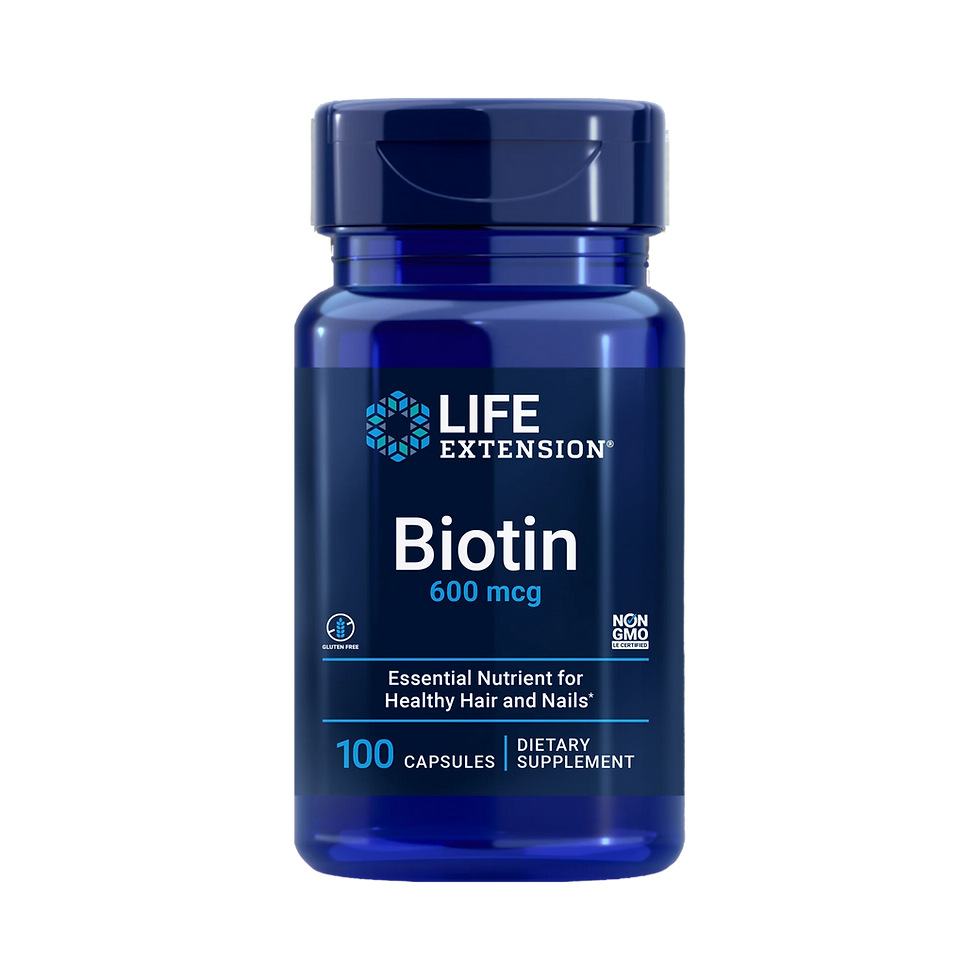 Biotin 600 mcg, 100 caps | Vitalife Panamá
