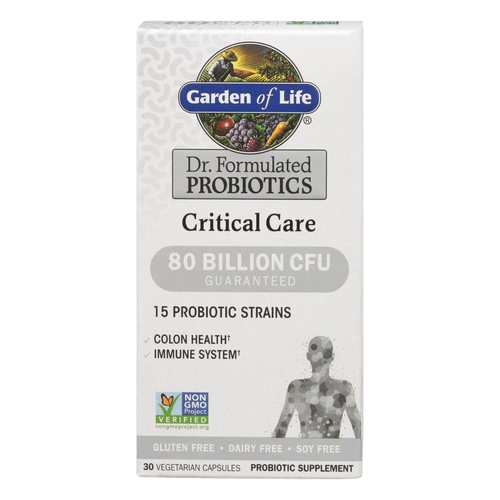Dr. Formulated Probiotics Critical Care 30 caps | Vitalife Panamá