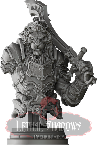 Leonin Knight (Bust) | Lethal Shadows