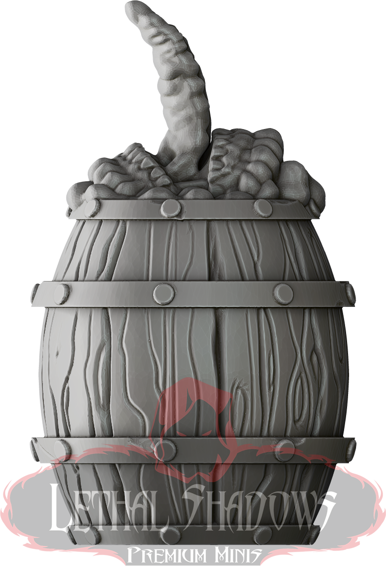 barrel-monster