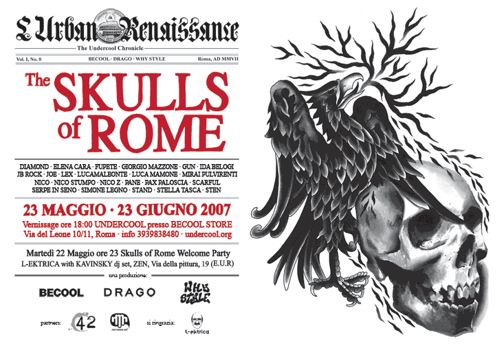 skulls of Rome | stella-tasca