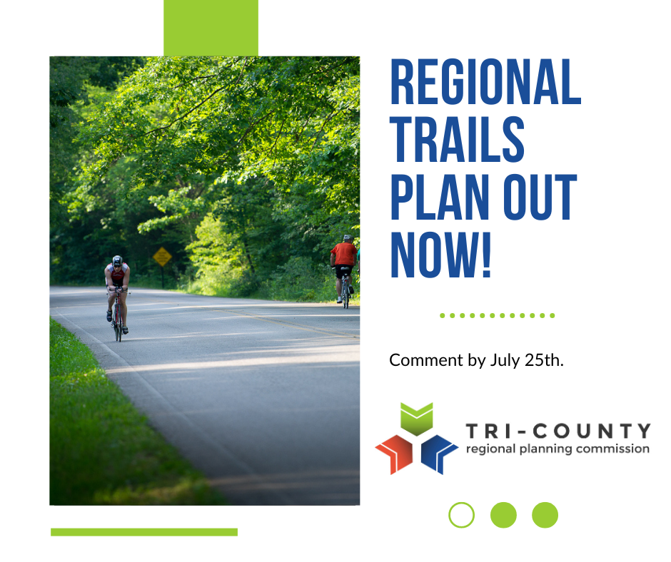 Tri-County Announces Completion of Regional Trails Plan