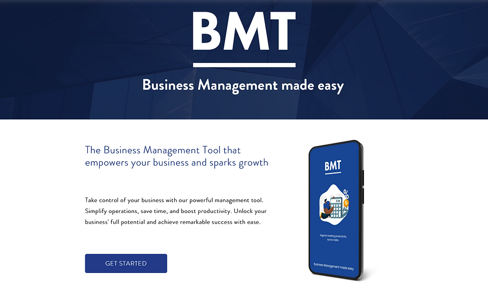 BMT: Business Management Made Easy