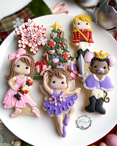 Nutcracker Ballet Online Cookie Decorating Class #26 | theflouredcanvas