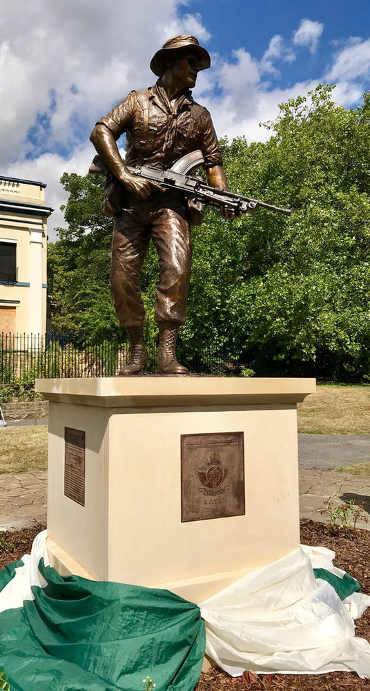 KOYLI Memorial is Unveiled to the Regimental Family and Friends