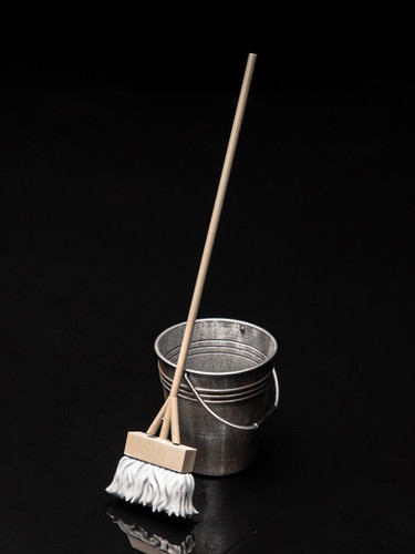 UJ17:Broom and Bucket Set | UJW