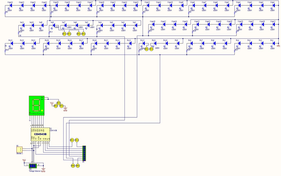 A Large Digital Clock with Date and Temp. Functions!