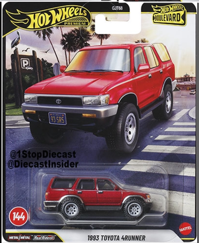 Hot Wheels Boulevard ‘93 Toyota 4Runner #144 | SouthwestDiecast