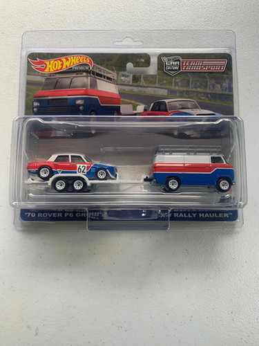 Hot Wheels Team Transport '70 Rover P6 Group 2 #55 | SouthwestDiecast