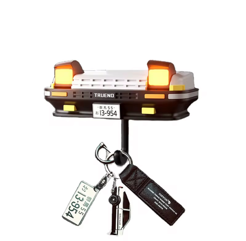 Toyota Ae86 Wall Mounted Key Rack (White With Lights) | SouthwestDiecast