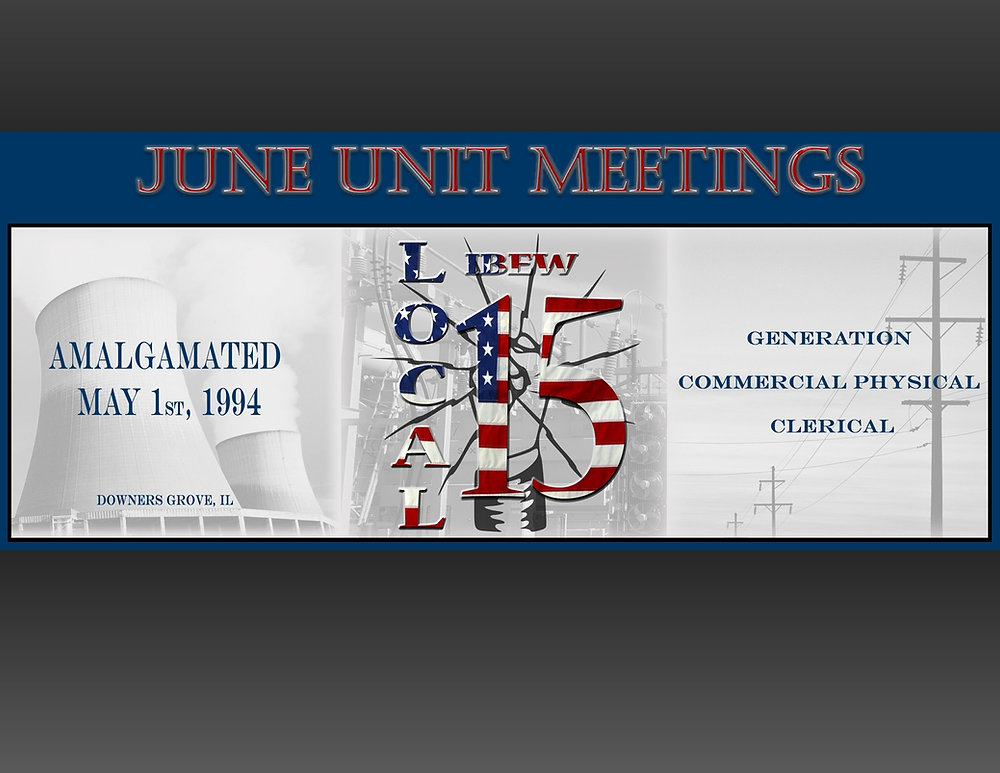 June Unit Meetings