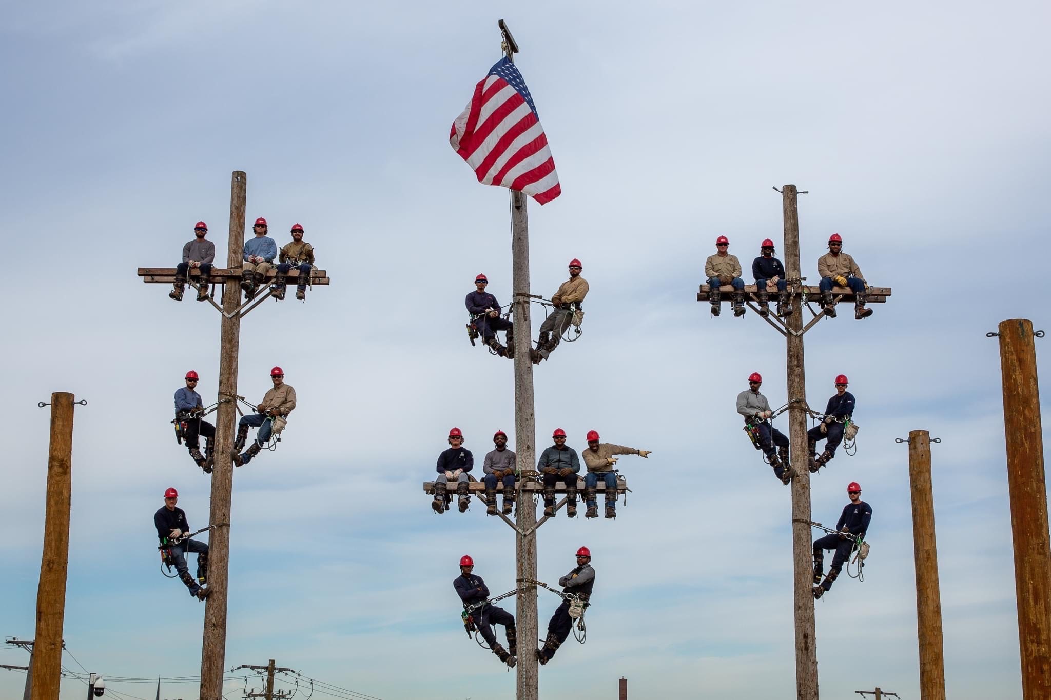 Overhead Basic School Graduates