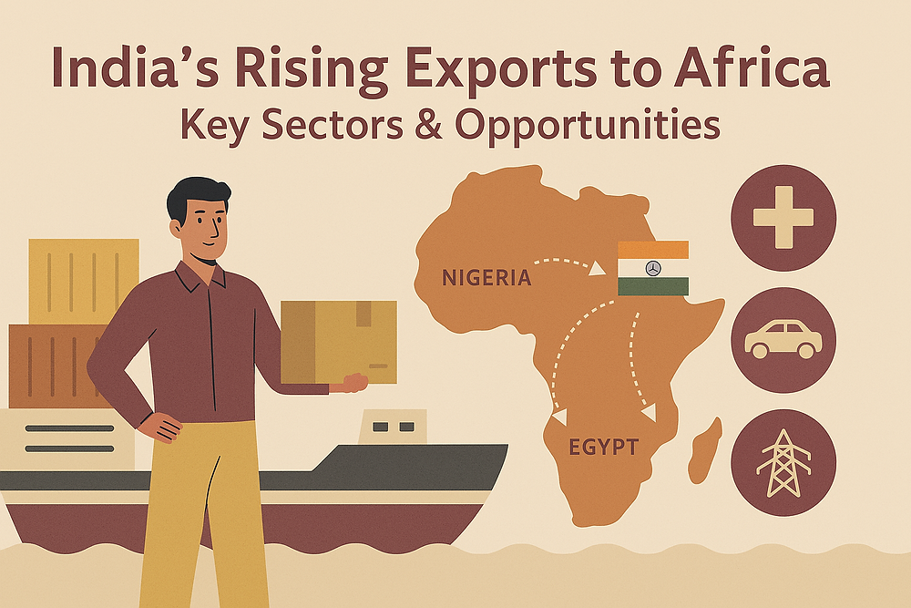Indiaʼs Rising Exports to Africa: Key Sectors & Opportunities