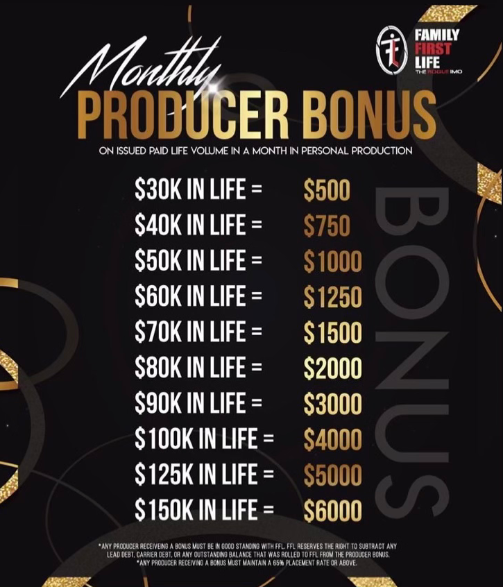 Compensation | Family First Life Inspire Group