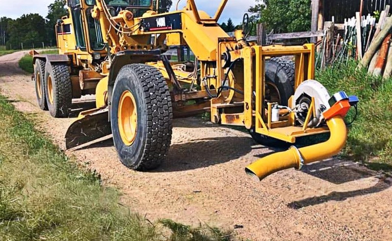 Road Grader Attachment | The Debris Blower | Minnesota