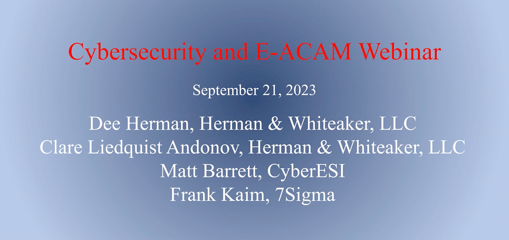 Understanding E-ACAM and BEAD Requirements: Webinar