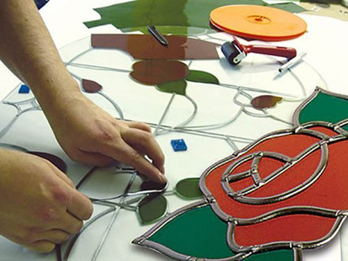 Self adhesive window lead kit 4.5mm x 10mtr with template and tool ...