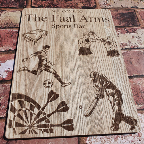 Pub Shed Bar sign wood personalised unique bespoke designs man cave ...