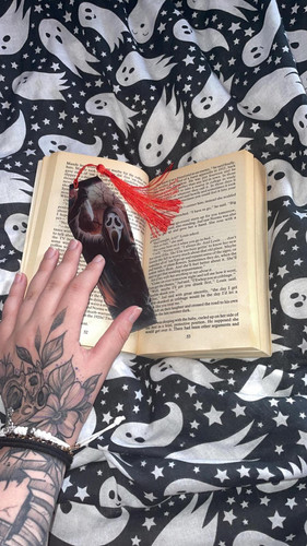 Scream Ghost Face Acrylic Bookmark personalised 55mm x 150mm | Lead DIY ...