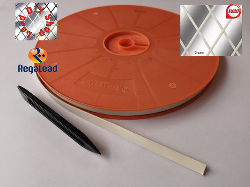Cream self adhesive lead strip | Lead DIY Shop