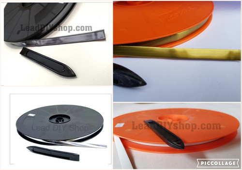 Self adhesive window lead kit 9mm x 10mtr with template and tool | Lead ...