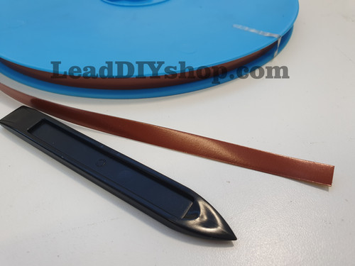 Copper self adhesive lead strip window lead | Lead DIY Shop