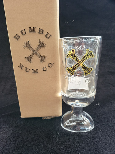 Bumbu Rum Glass Box Set Upcycled Glass handmade | Lead DIY Shop