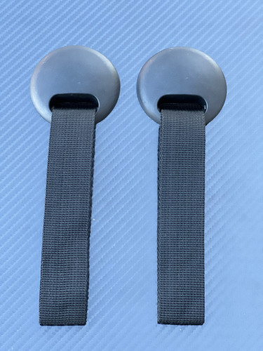 Light weight door handle straps - Black