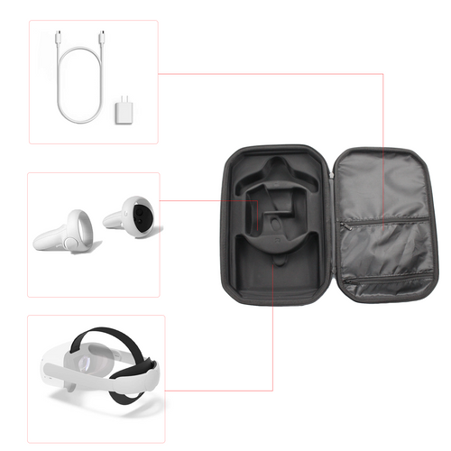 Oculus Quest 2 VR Accessory Storage Box | Go Play VR