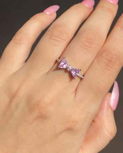 Barbie bow ring | Ringsnpearls