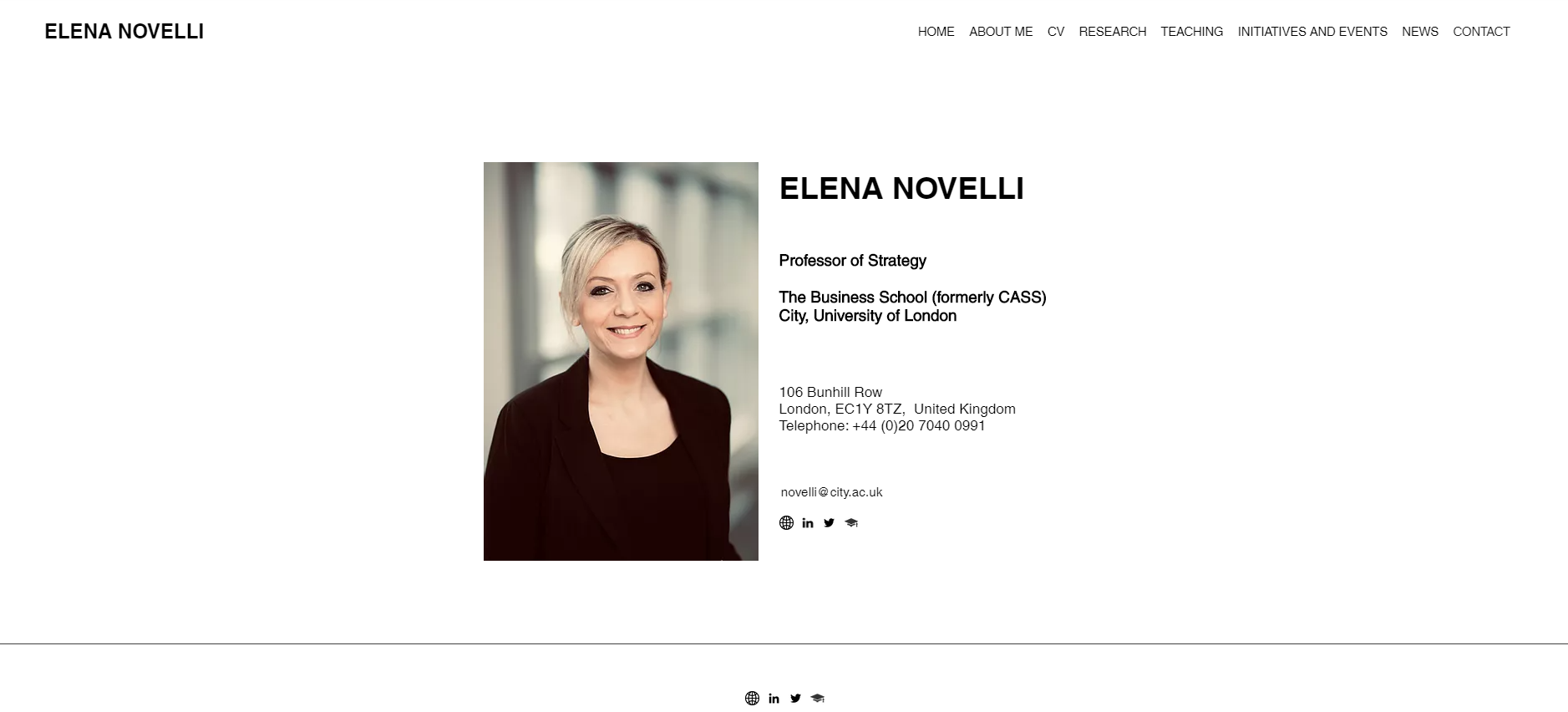 CV | Elena Novelli