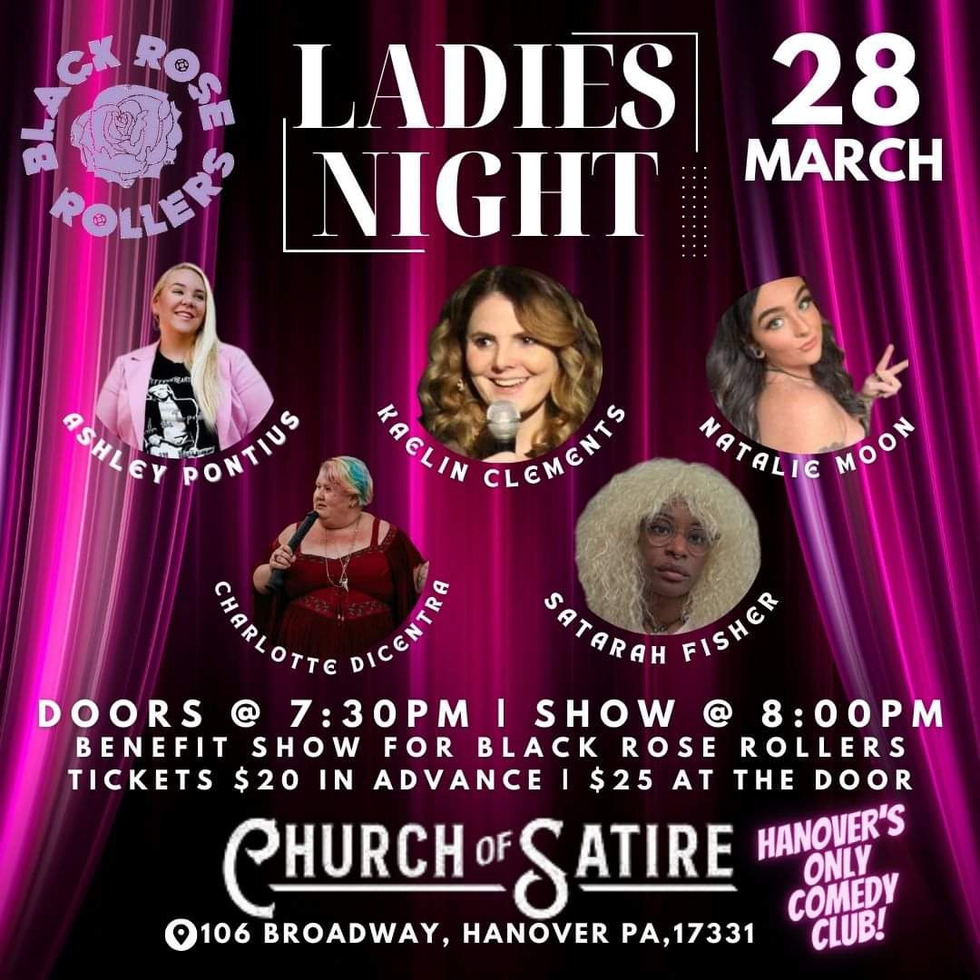 Comedy Night for Black Rose Rollers | Church of Satire