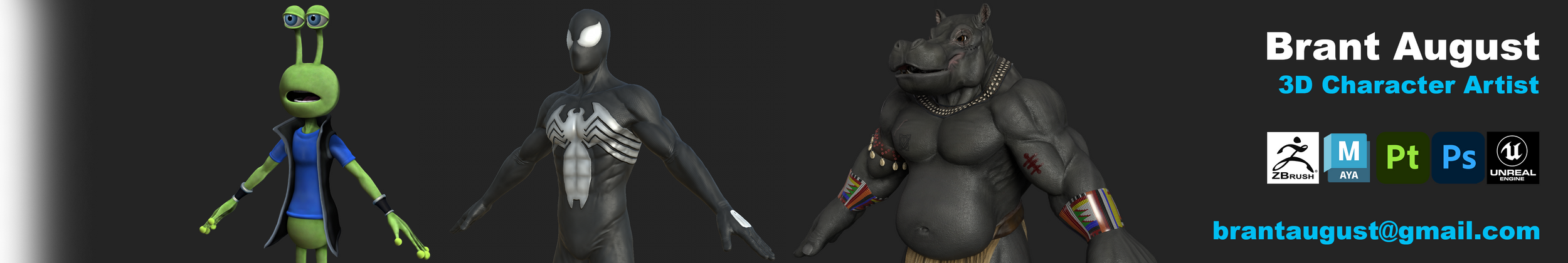 YouTube Thumbnails | Brant August Art