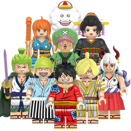 One Piece Wano Arc Minifigure Set | BLOCKHEADSHOP