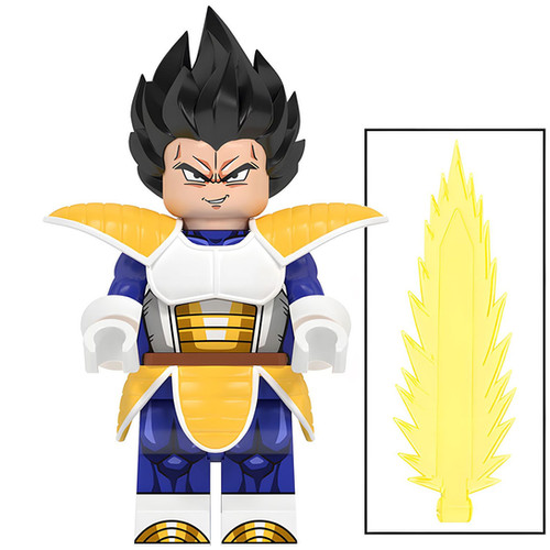 Vegeta Minifigure | BLOCKHEADSHOP