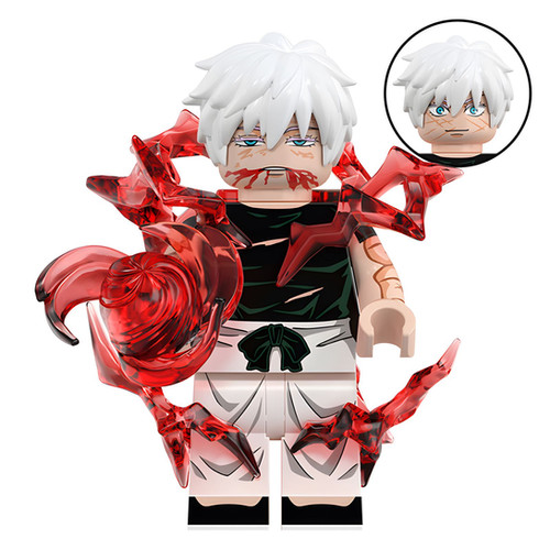 Gojo Satoru (Final Fight) Minifigure | BLOCKHEADSHOP