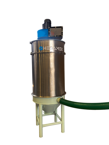 Colector de polvos motorizado | Hegamex