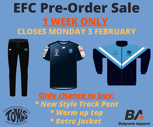 Apparel | The Towns | Edwardstown Football Club