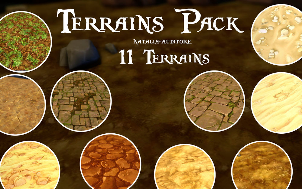 Terrains pack to TS4
