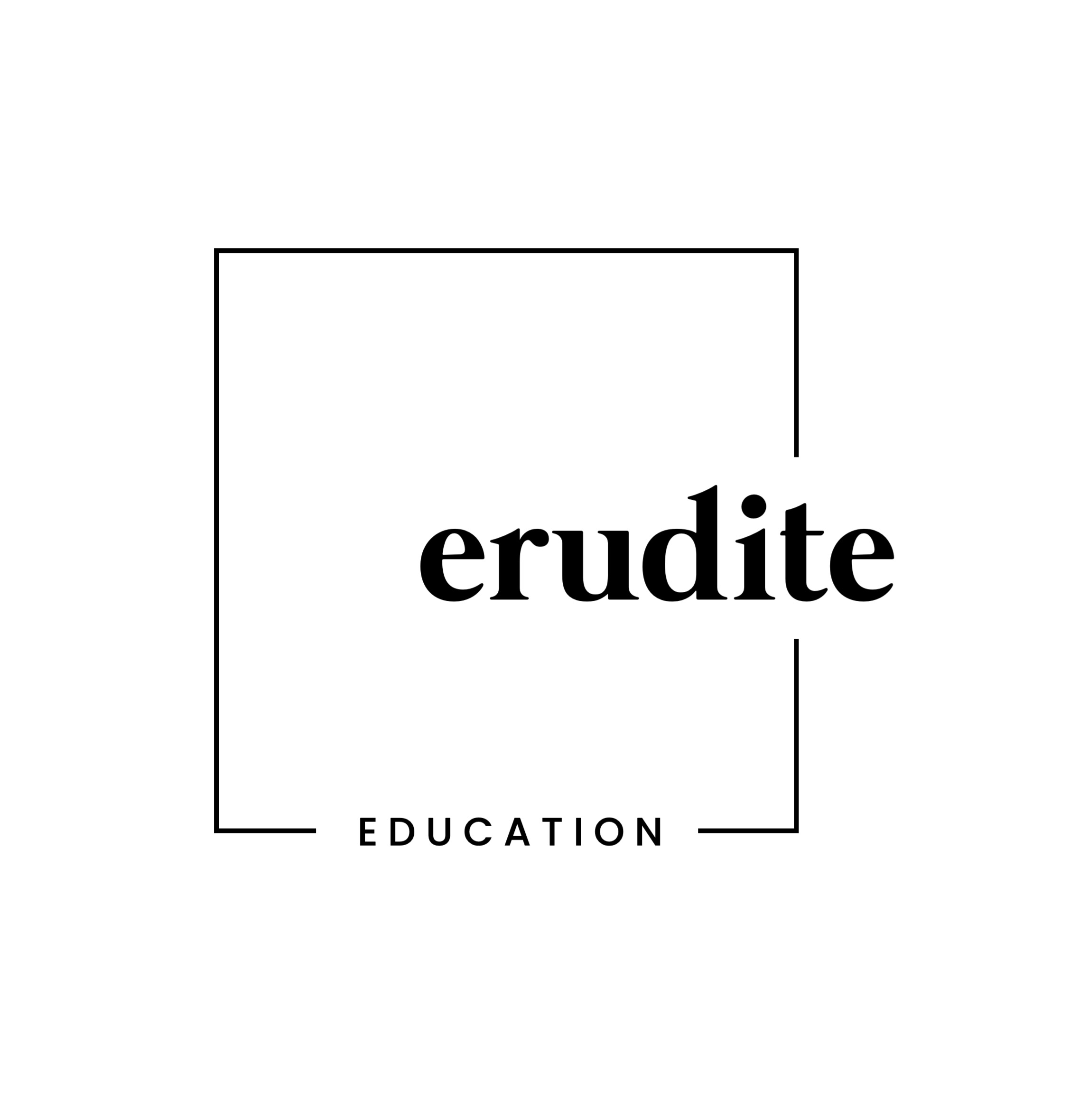 Erudite Symbol In Black