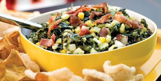 Bacon and Greens Salsa - Southern Recipe