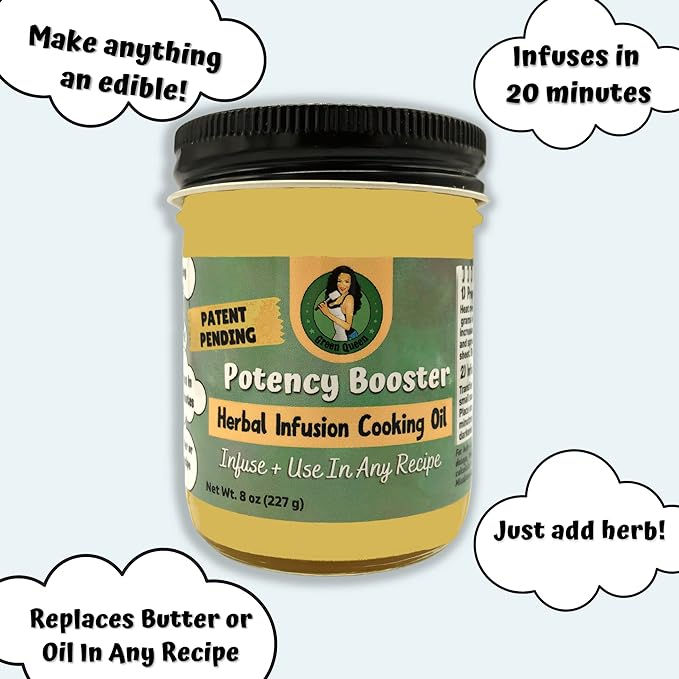 Herbal Infusion Cooking Oil - Potency Booster | Green Fox Farms