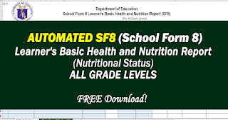 Automated SF8 (School Form 8) Nutritional Status