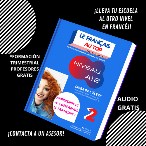 Libro de francés nivel básico A1.2 | TopLangues