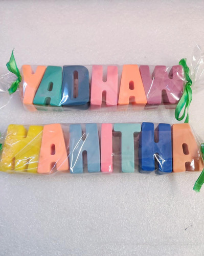 Soap name for kids and adults unique birthday return gift(5 alphabets ...