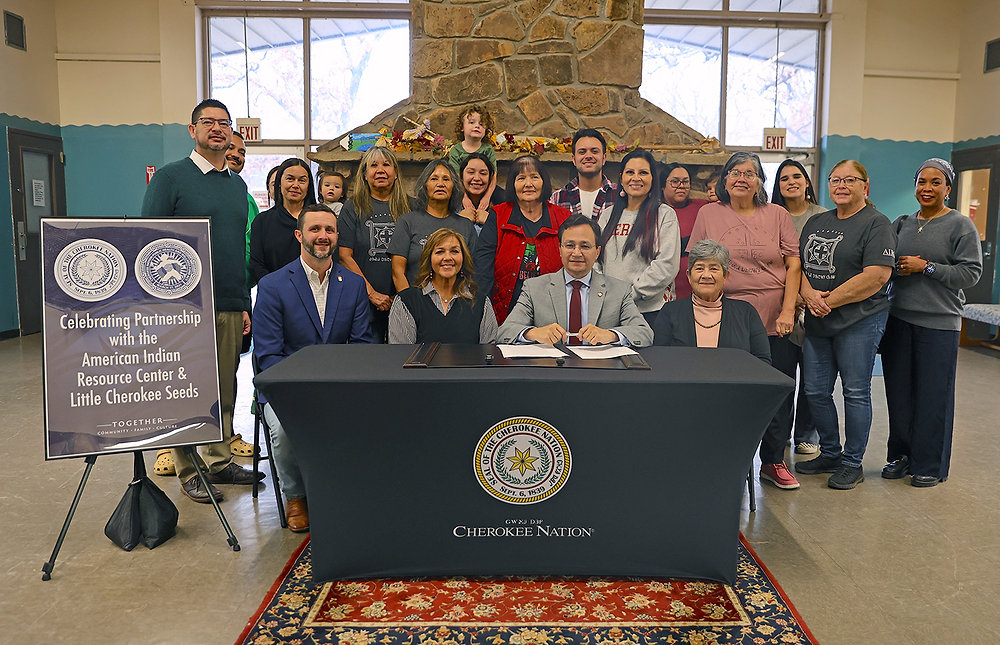 Cherokee Nation, Little Cherokee Seeds Program Sign $800,000 ...