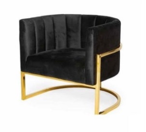 Black Cartier Chair | Amour Event Rentals